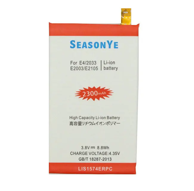 Seasonye 2300mAh / 8.8Wh LIS1574ERPC Replacement Li Polymer Battery For ...