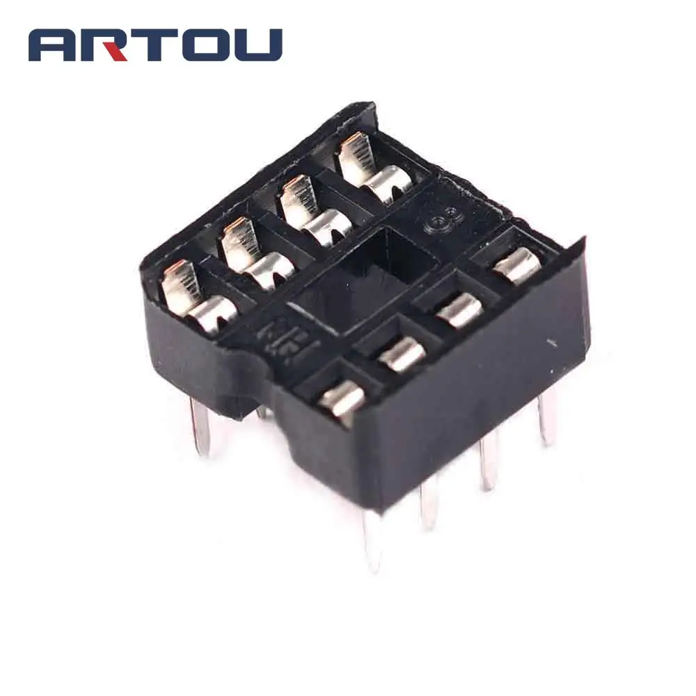 120 피스 8 핀 DIP IC 소켓 어댑터, 솔더 타입 8 핀|ic socket|pin 8pin dip - AliExpress