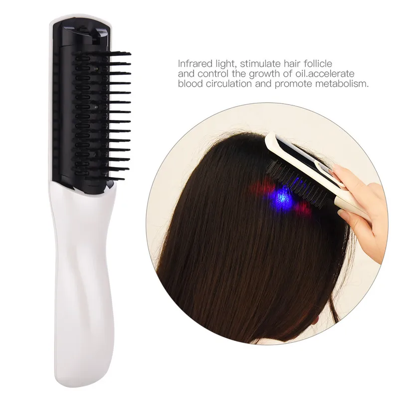 Laser Head Massage Hair Comb Infrared Hair Growth Hair Brush Grow Hair ...