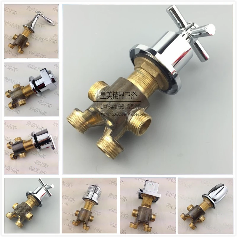 Free Shipping Brass Switch Mixer Valve For Bathtub Bathroom Tub Filler ...