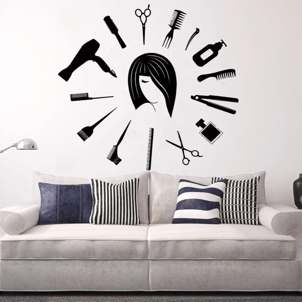 Vinyl Wall Decal Clock