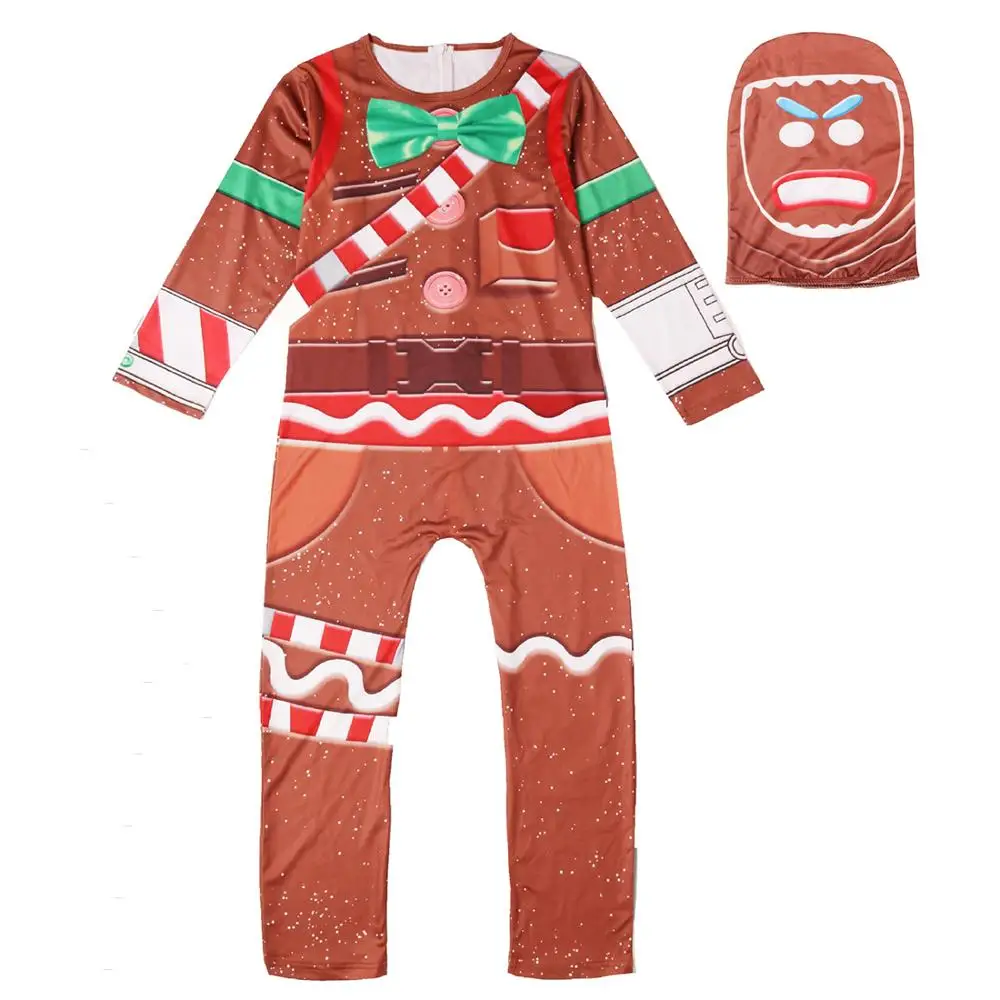Aliexpress.com : Buy Kids bodysuit Gingerbread man Onesies Teen Youth ...