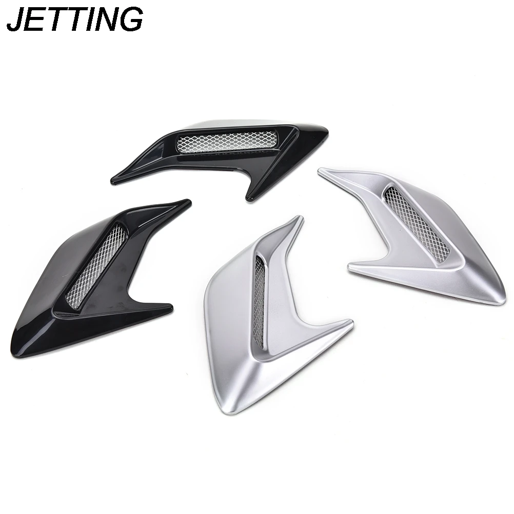 Jetting 2pcs Car Auto Side Vent Air Flow Fender Intake Sticker Car ...