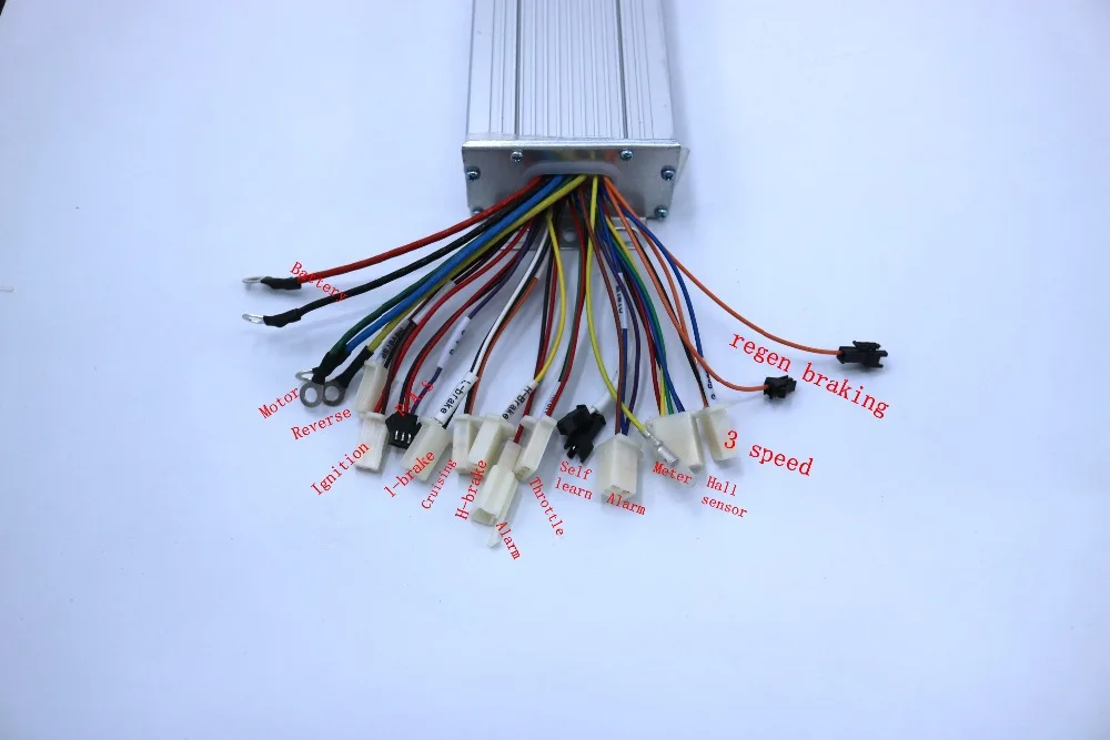 48V-84V 1000W 45Amax BLDC motor controller, E-bike brushless speed ...
