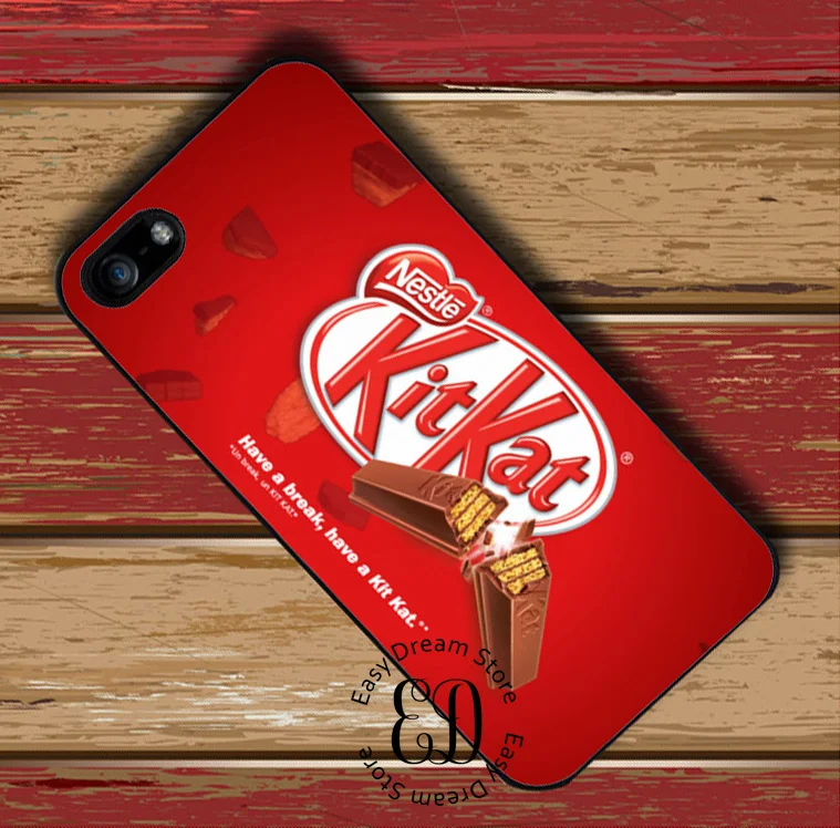 kit kat chocolate cover case for iphone X 4s 5 5s SE 5c 6 6s 7 8 Plus ...