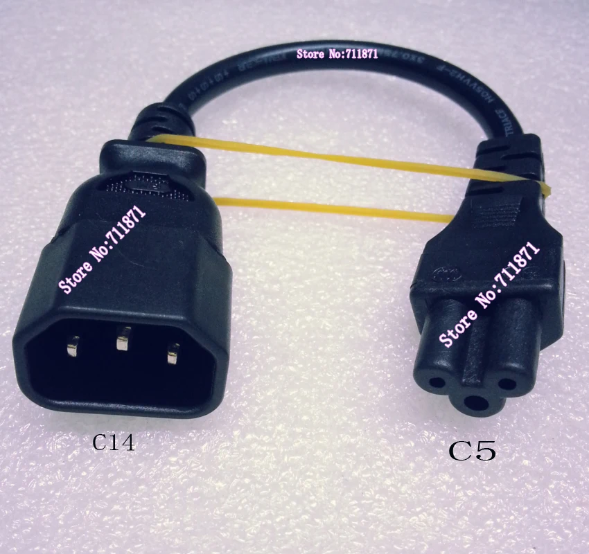 C14 C5 Power Cord Iec 320 C5 To C14 Power Cable Line C5 To C14 Power ...