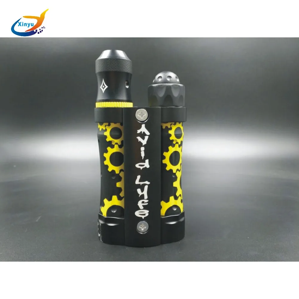 AV series gear mod kit with Double 18650 Battery Vaporizer Box Mod 510 ...