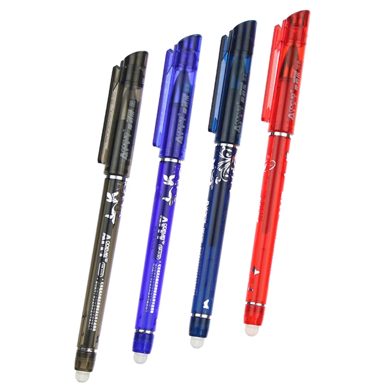 STYLO,Red pen-1PCS--Stylo Gel effaçable, fournitures scolaires et de ...