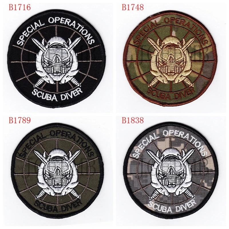 Seal Team Special Operations Scuba Diver Morale Tactics Military ...