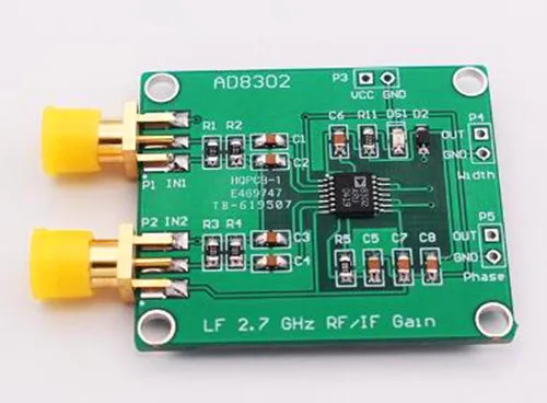 Free Shipping!!! AD8302 2.7GHz RF/IF Gain Phase Detector 30 to +30dB ...