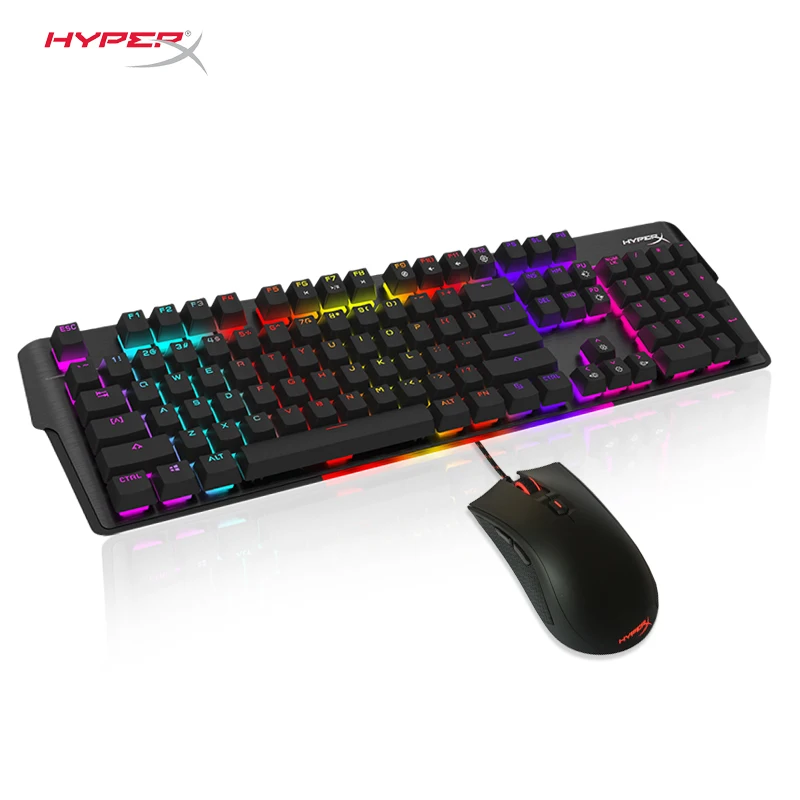 מקלדת עכבר - HyperX Mars RGB Mechanical Gaming Russian keycap optional ...