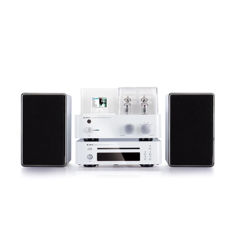 CAV beautiful sound T2 tube amp tube stereo CD player package Airplay ...