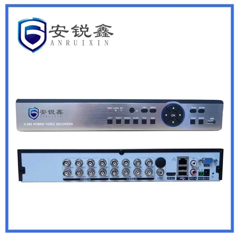 ARX AHD DVR 16CH 4MP Security CCTV DVR H.264+/H.264 TVI CVI AHD XVI ...
