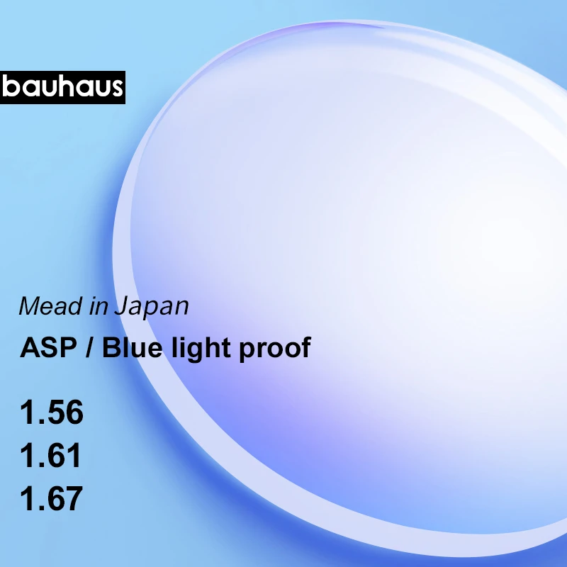 Japan Anti-blue Lenses High Index Aspherical Myopia/hyperopia ...