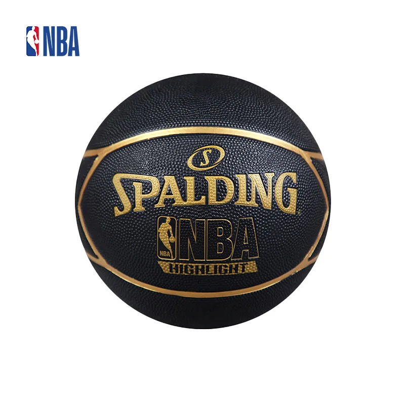 Original NBA Spalding Street Basketball Version Outdoor 7# Rubber Ball ...