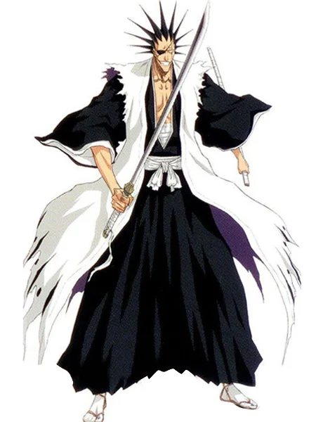 Bleach 11th Division Captain Zaraki Kenpachi Cosplay-in Anime Costumes ...