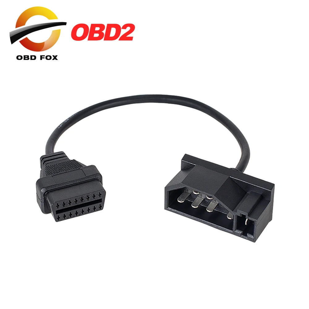 2019 7Pin 7 pin Male to OBD2 OBDII DLC 16Pin Female 자동차 진단 도구 어댑터 변환기 ...
