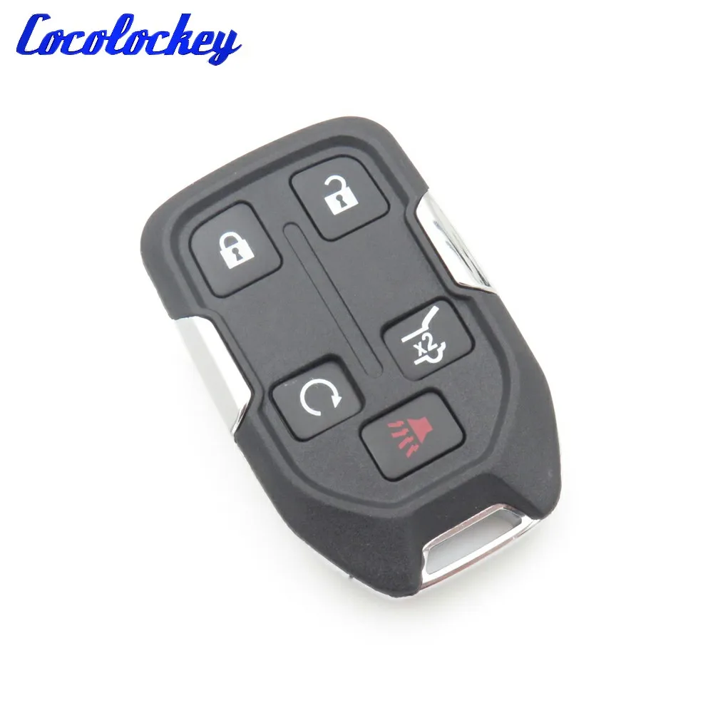 Cocolockey 5 Button Keyless Remote Key Fob Shell For Chevrolet Suburban ...