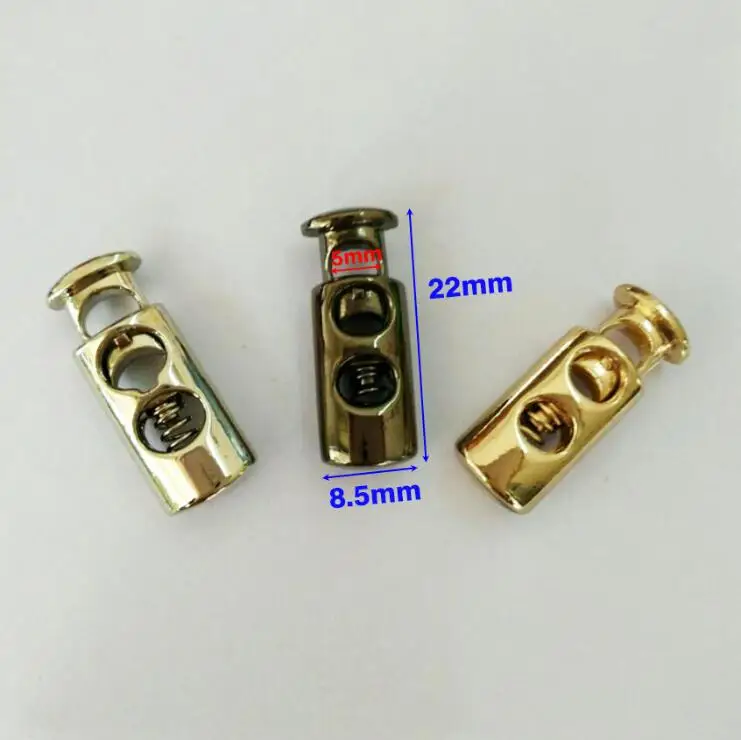 40pcs/lot Fashion Oval Metal Alloy Cork Switch Cord Locks Lanyard Lock ...