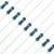 600pcs/set 30 Kinds 1/4w Resistance 1% Metal Film Resistor Pack ...