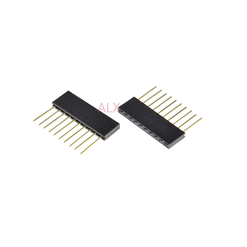 20PCS 10 PIN Single Row Straight FEMALE PIN HEADER 2.54MM PITCH pin ...