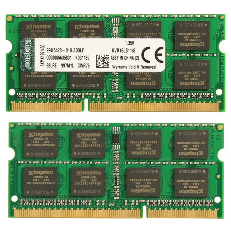 Original Laptop Memory DDR3 2G DDR3 4G DDR3 8G 1600 DDR3L 1600 8GB*1 ...
