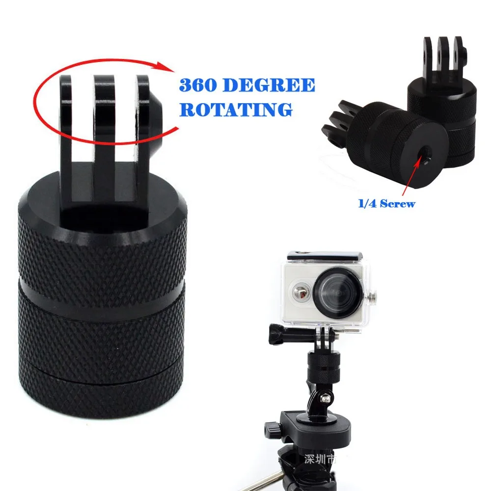 Gopro Metal 360 Degree Rotating Swivel Pivot Arm Tripod Mount Holder ...