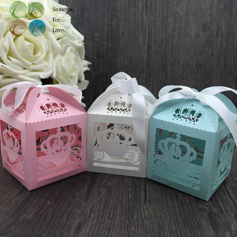 Cinderella Carriage Favor Box