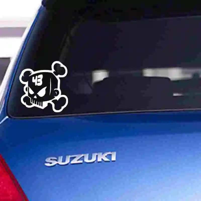 Pegatina Ken Block Skul CAR TRUCK WINDOW Funny Car Window Decal Bumper ...