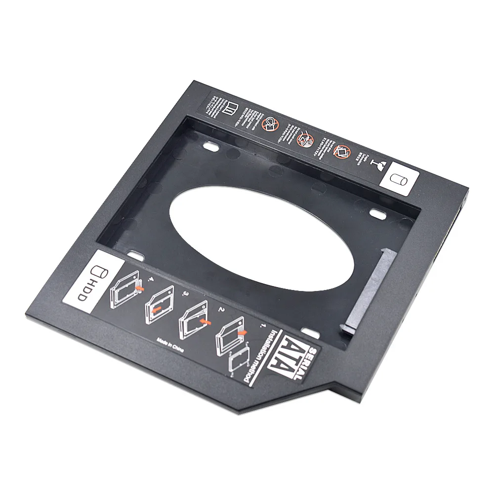 2nd HDD SSD Hard Disk Drive Frame Caddy Adapter for HP Pavilion 15 15 ...