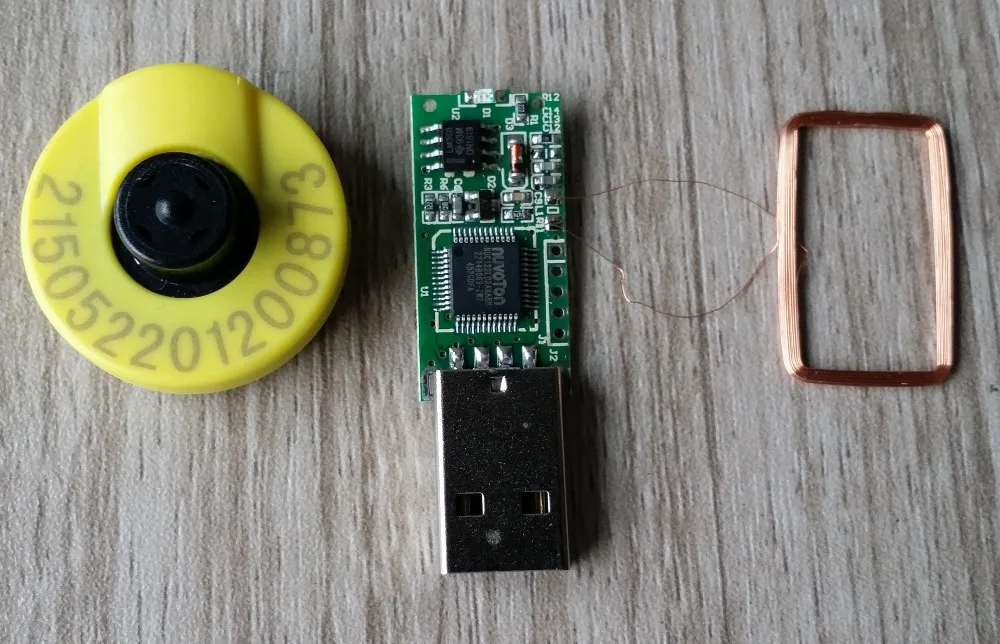 134.2KHz ISO 11784/85 FDX B animal tag RFID Modules with Antenna-in ...