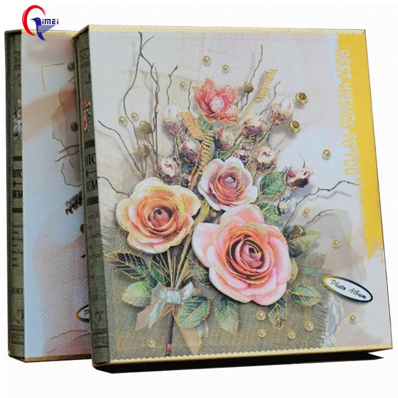 2017 Boxed Photo Album For 6&8 inches photo Interleaf Type Loose leaf ...