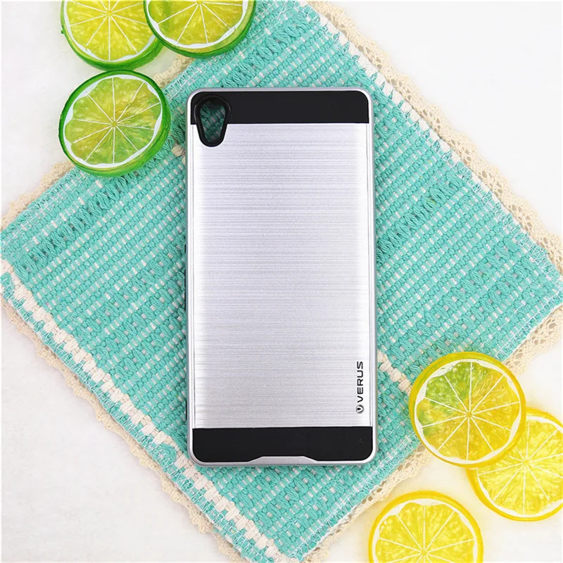 For Sony XA Ultra Protector Case Hybrid Armor Brushed Back Cover For ...