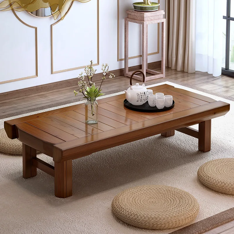 Aliexpress Buy Vintage Wood Table Foldable Legs Rectangle Living