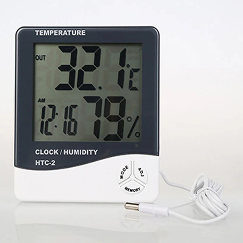 Digital Moisture Meter Temperature and Humidity Meter Thermoscope Multi ...