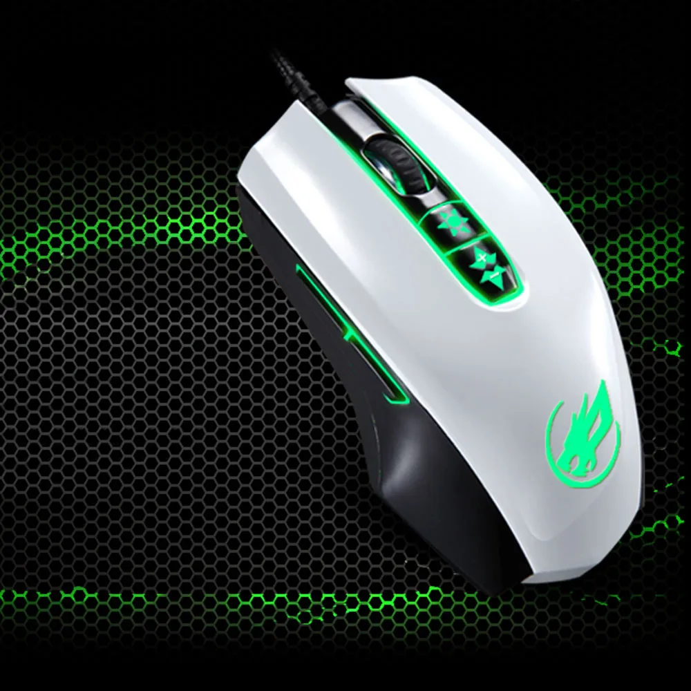 LED Optical 6D USB Wired Gaming Mouse Game Pro Gamer Mice For PC Laptop ...