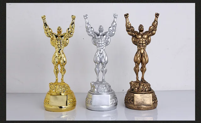 HIP Gym Fitness Strong Men Trophy Bodybuilding Sports Trophy Muscle Man ...
