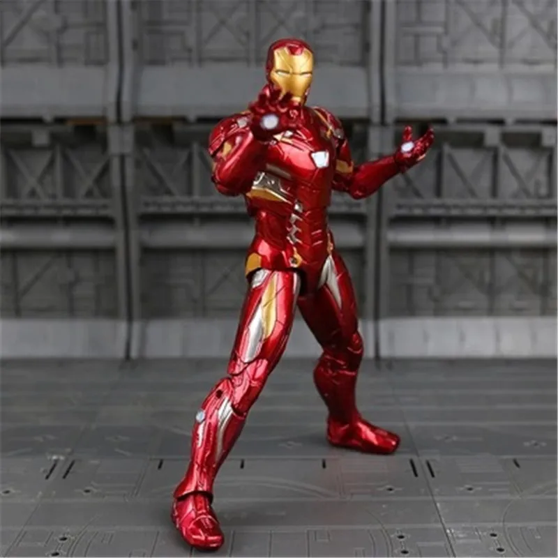 On Sale New Hot TheAvengers IronMan Action Figure Model 20cm MK42 MK43 ...