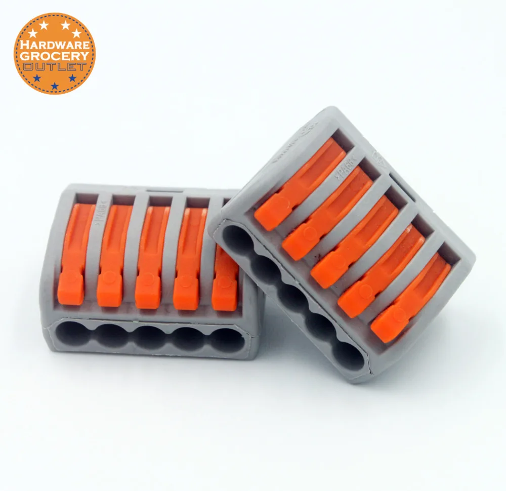 Wire Compact Connectors Lever Conductor Compact Connector Terminal ...