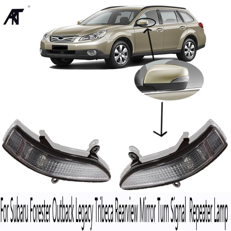 NEW-Rearview-Mirror-Turn-Signal-LED-Repeater-Lamp-For-Subaru-Forester ...