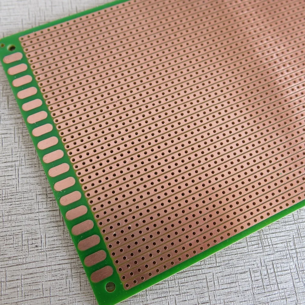 2pcs/lot 10x20cm FR4 Fiberglass circuit board stripboard veroboard pcb ...
