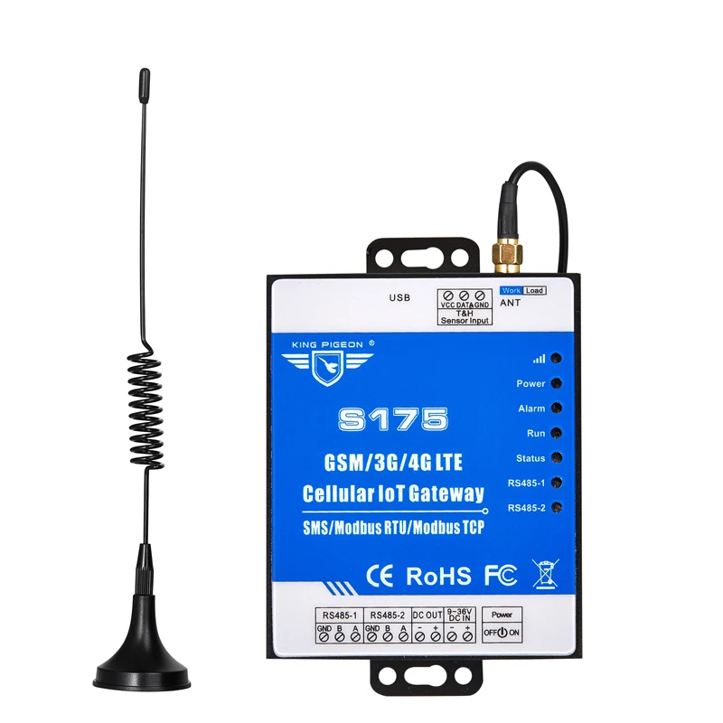 Wireless GSM industrial IoT Gateway for Intelligent Farm Dual sim card ...