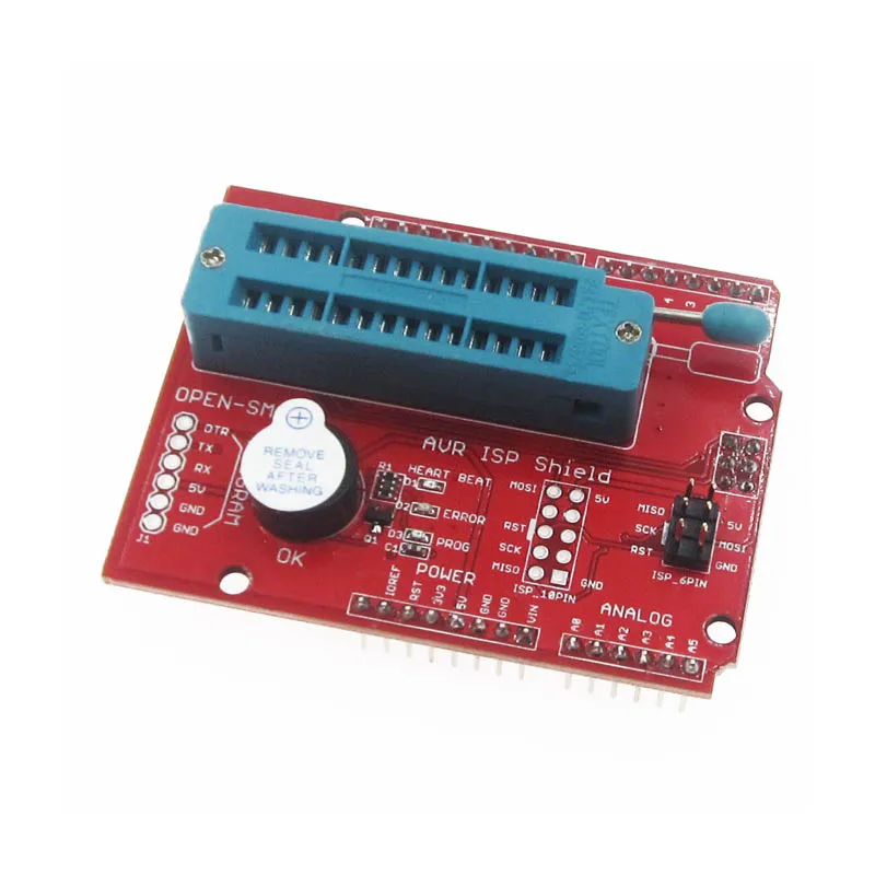 AVR ISP Shield Burning Bootloader Programmer Atmega328P Bootloader ...