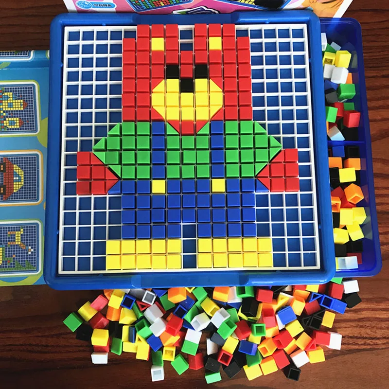 Diy-criativo-quebra-cabe-a-divertido-jigsaw-board-pieced-brinquedo ...