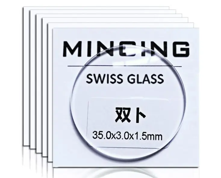 Free Shipping 1 Set 1.5mm High Quality Concave Mineral Glass for Watch ...