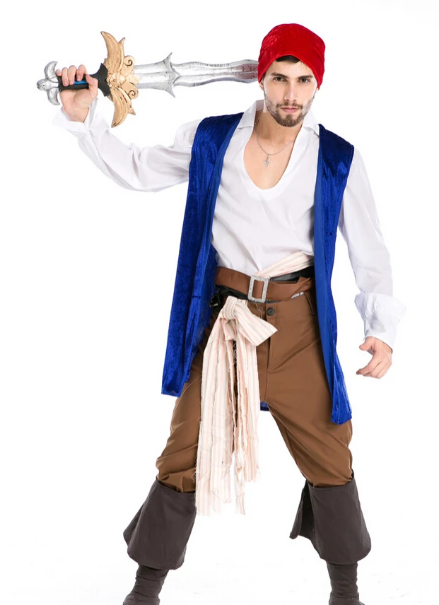 New Male Pirates Costumes Cool Somalia Pirates Caribbean Pirates ...