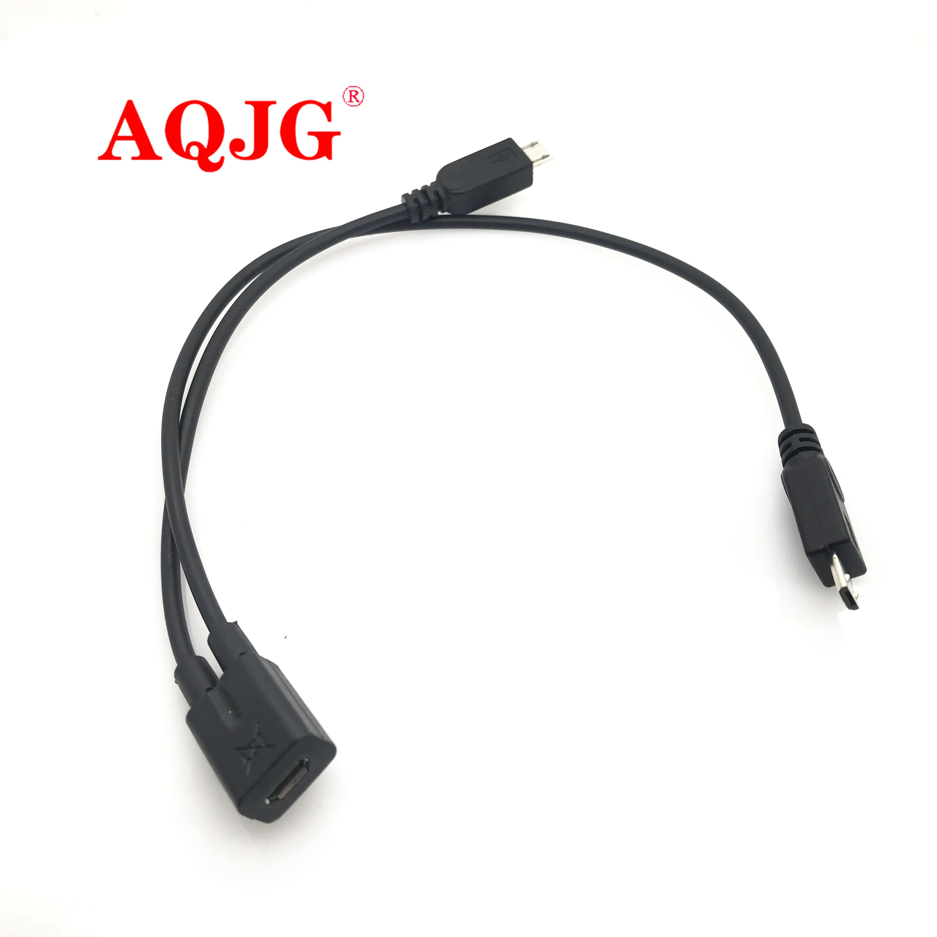 1pc-Micro-USB-2-0-Female-To-Dual-2-Male-Splitter-Y-Extension-Data ...