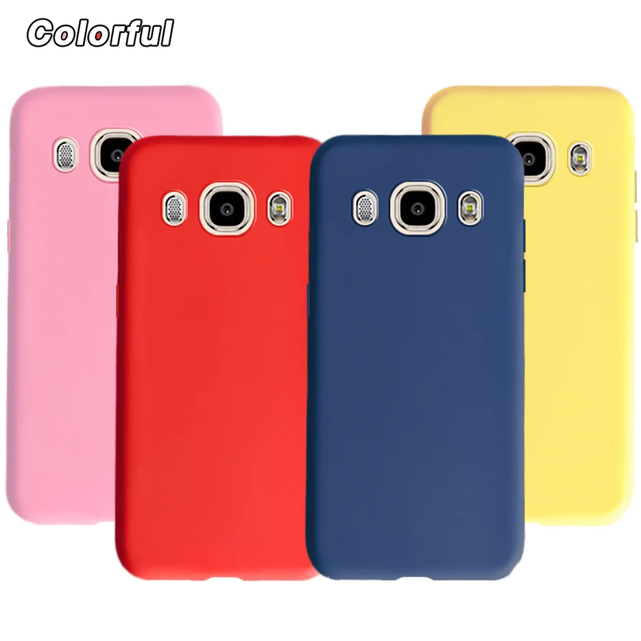 For Funda Samsung Galaxy J7 2016 J710 Case Cute Candy Soft Silicone ...