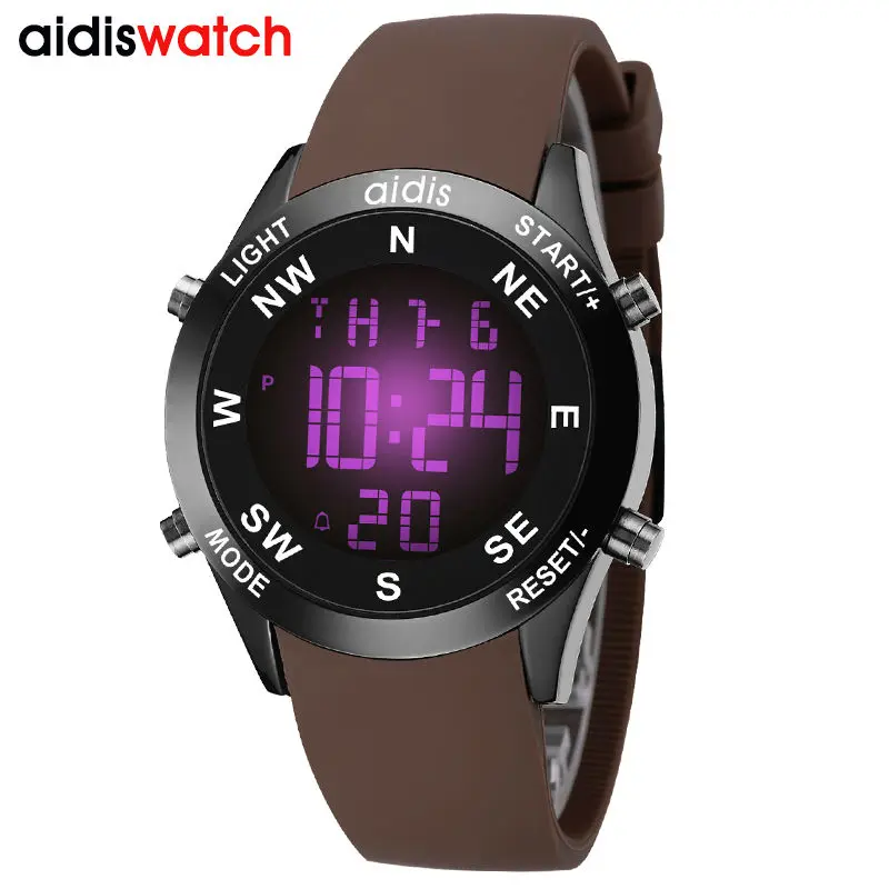 Multi functional waterproof outdoor sports woman watches mountaineering ...