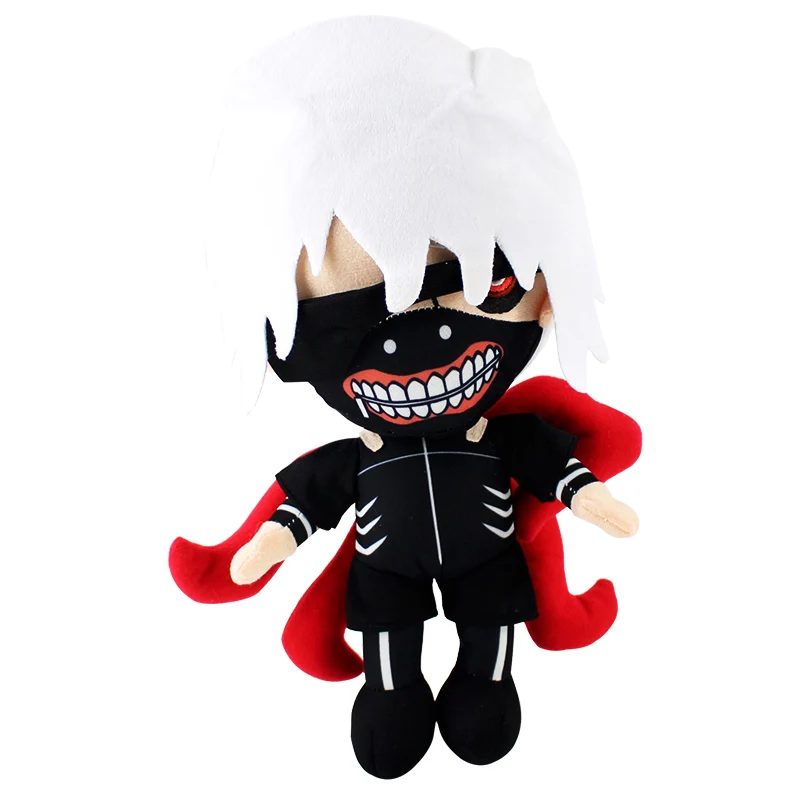 31cm Tokyo Ghoul Plush doll Kaneki Ken Plush Toys Soft Stuffed Doll ...